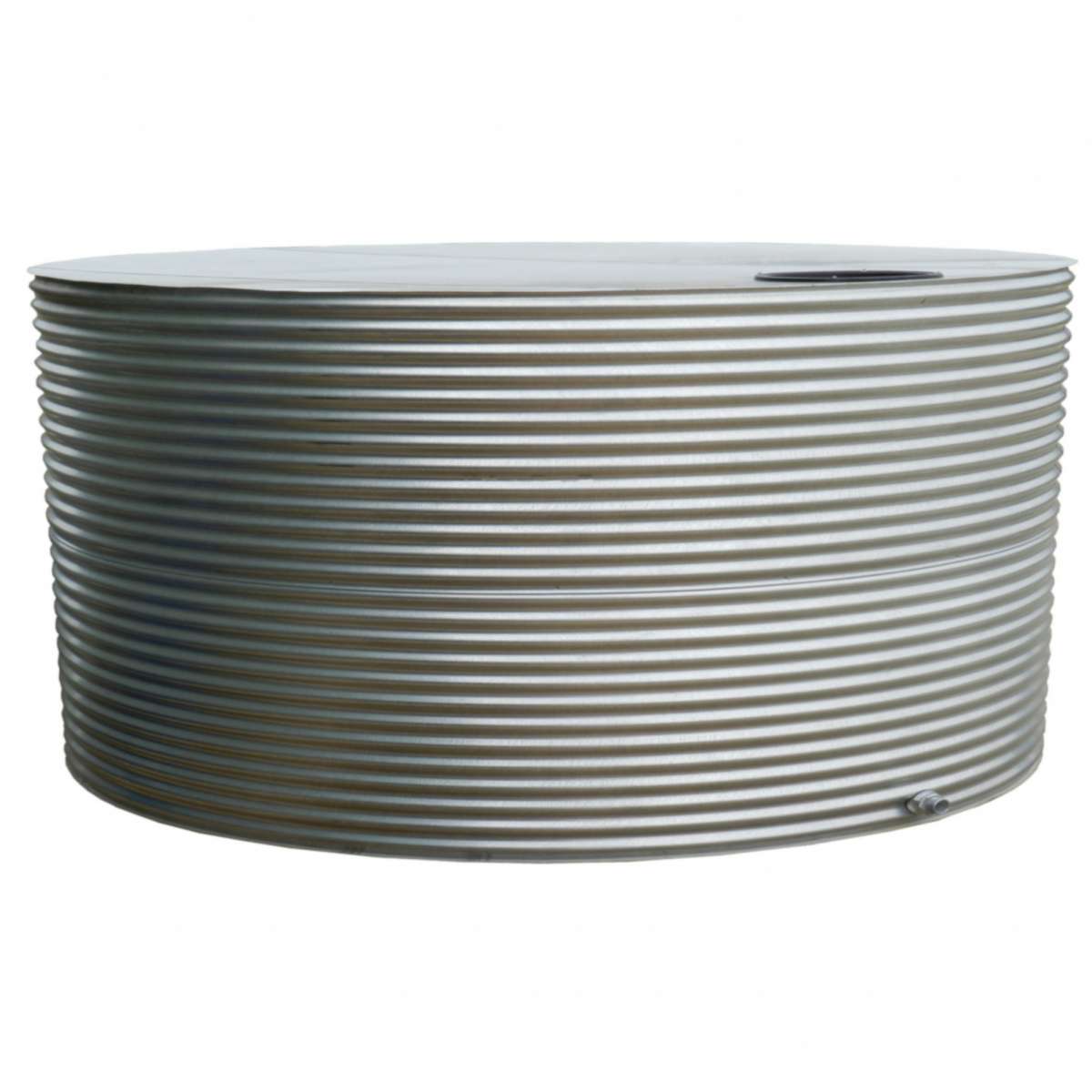 20,000L Galvanised Tanks, available with galvanised finish or painted