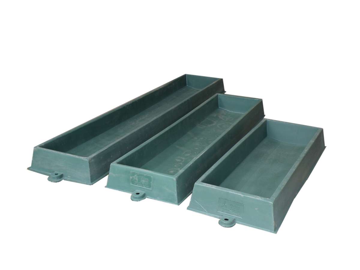 Tasmanian-Manufactured Poly Feed Troughs